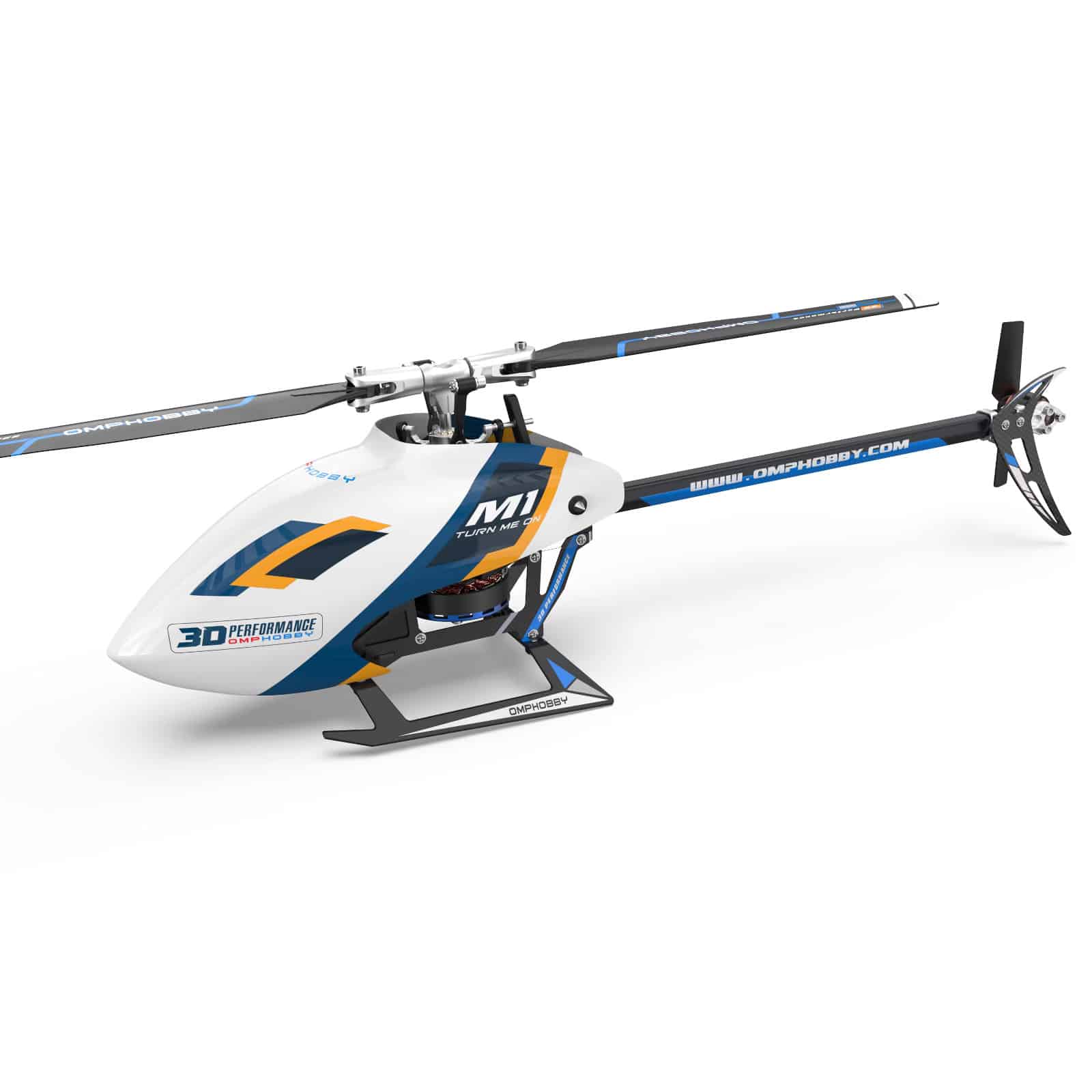 OMP Hobby M1 EVO Helikopter BNF Vit OSHM0030 - Servoexperten