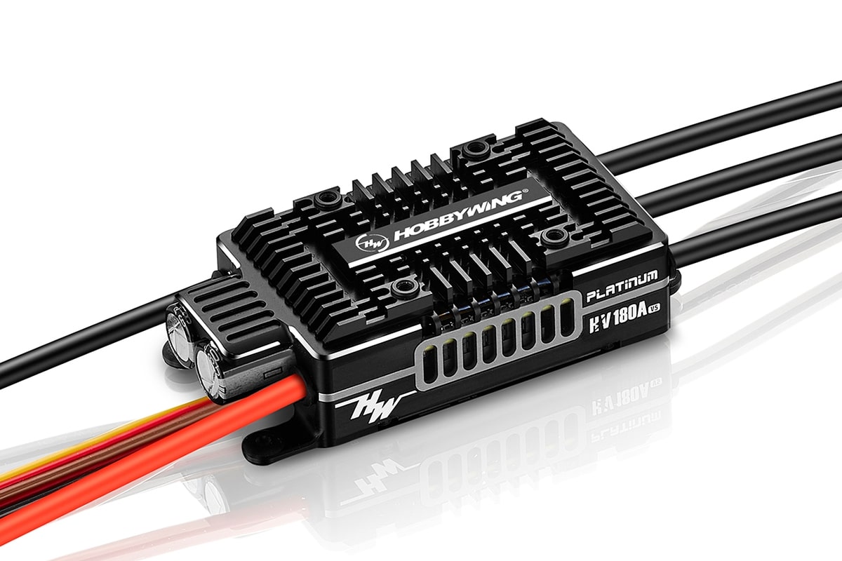 Hobbywing Platinum 180A HV SBEC V5 6-14S - Servoexperten