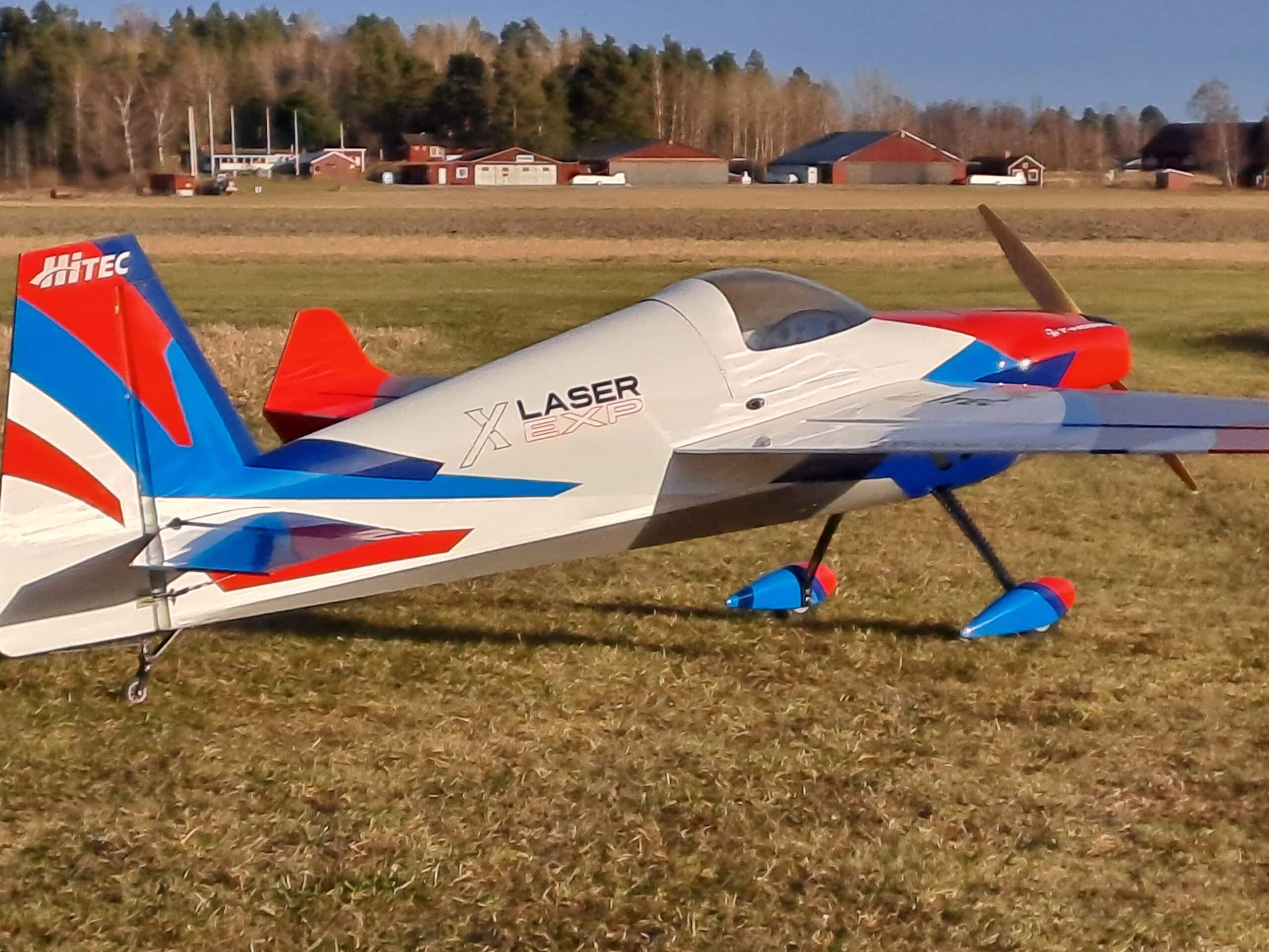 Extreme Flight Laser 49" Red/Blue/White - Servoexperten
