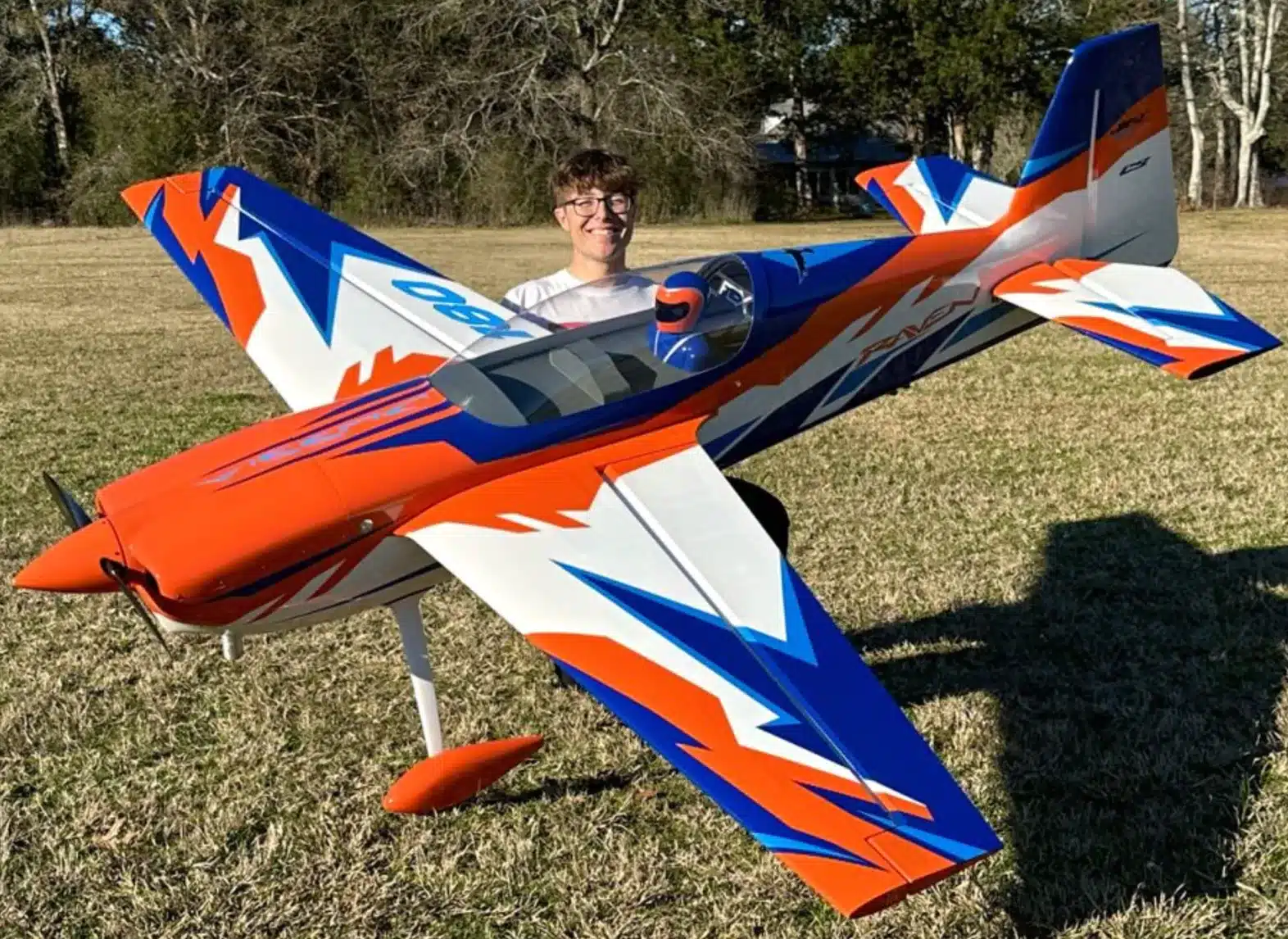 Flex Innovations Raven 180 2870mm, Orange ARF Kit SÅLD! - Servoexperten