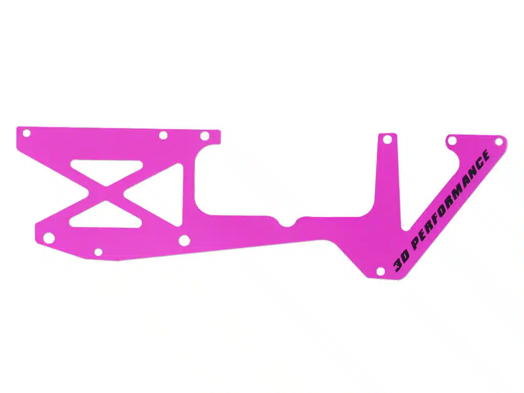 Panneau carbone gauche du fuselage OMP M2 V3 Pro, rose, OSHM2497 - L ...