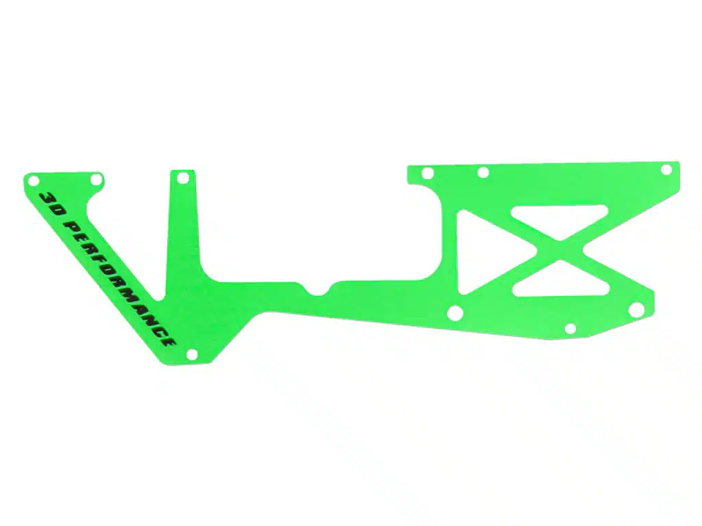 OMP M2 V3 Pro Fuselage Carbon Panel Right Green OSHM2500 - Servoexperten
